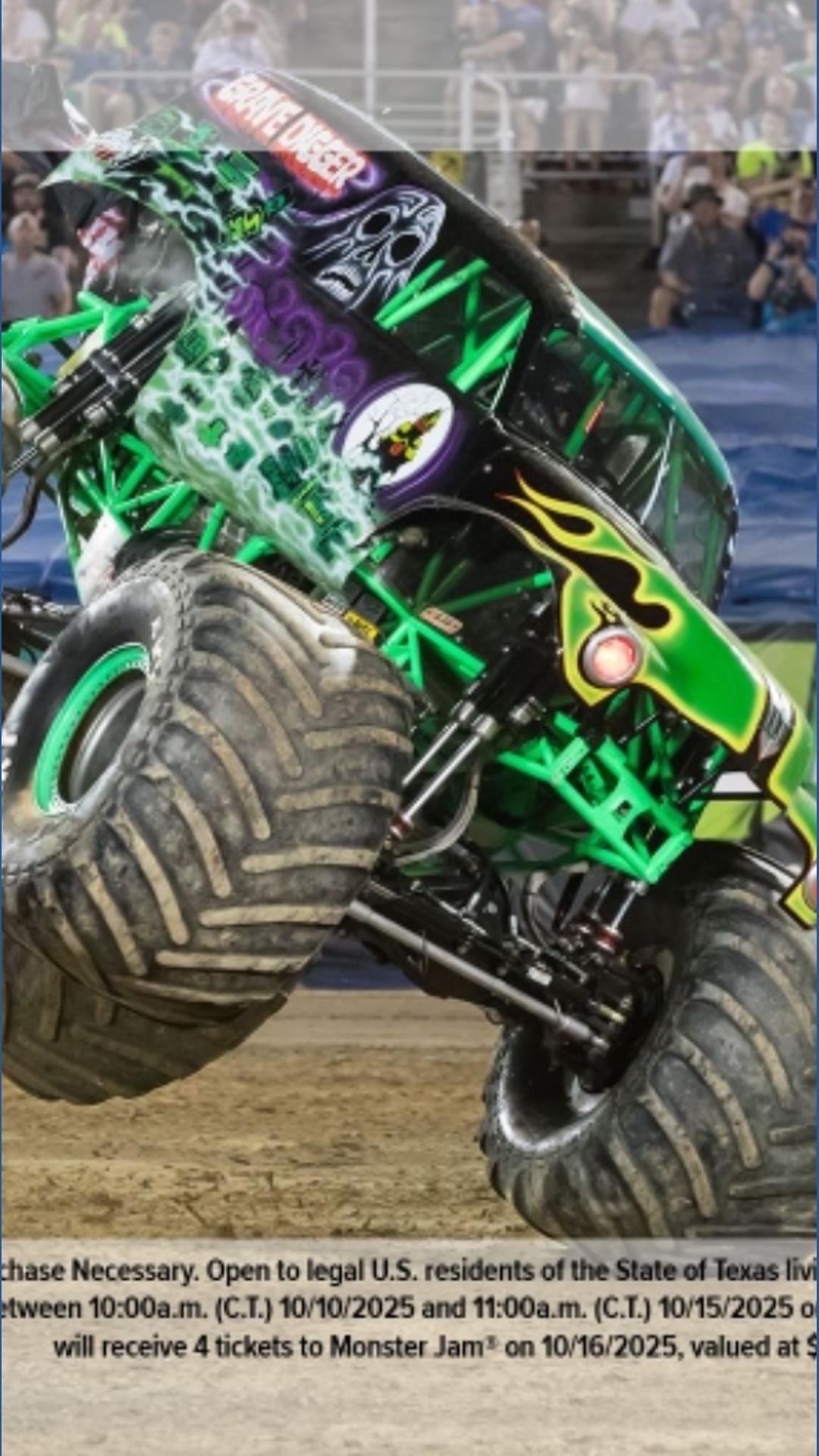 Register to win a Monster Jam Pit Party Package! | khou.com