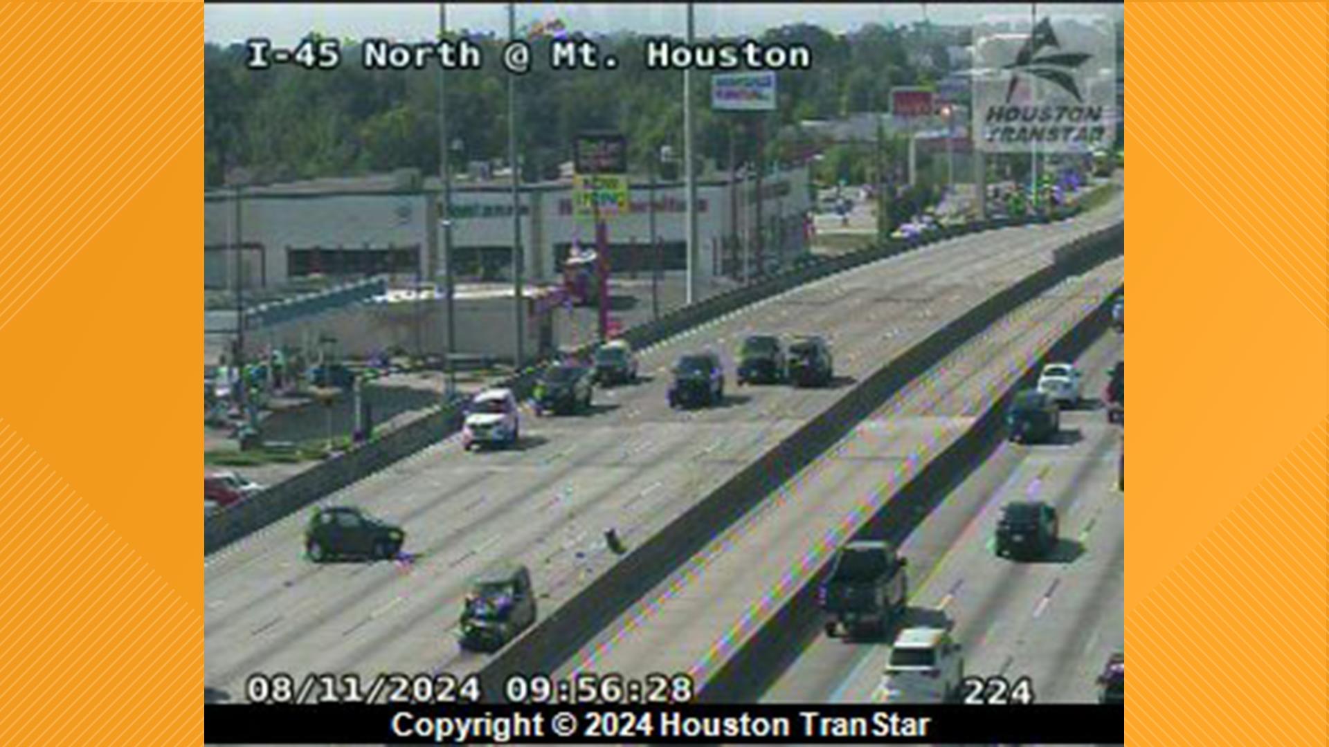 Houston traffic: Deadly crash shuts down I-45 at 249 | khou.com