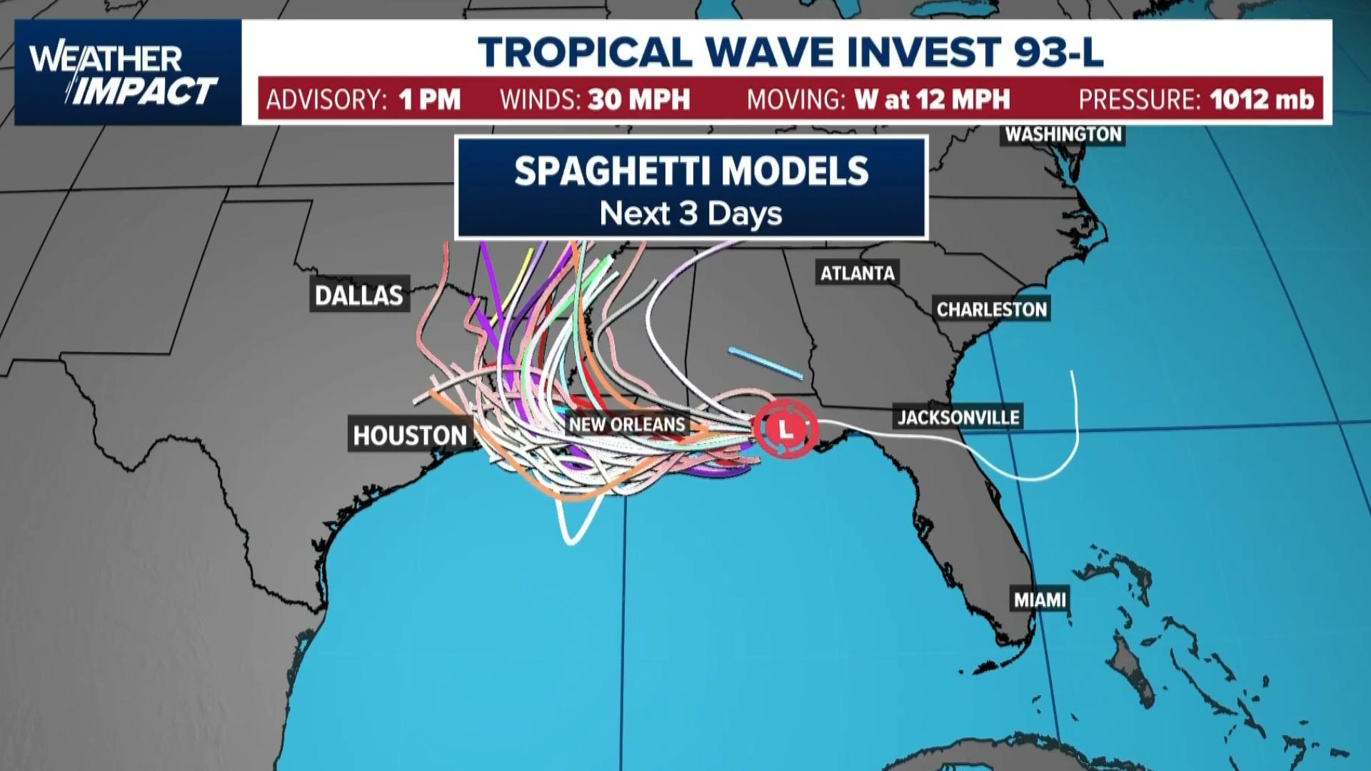Tropical update: National Hurricane Center monitors spot in the Gulf ...