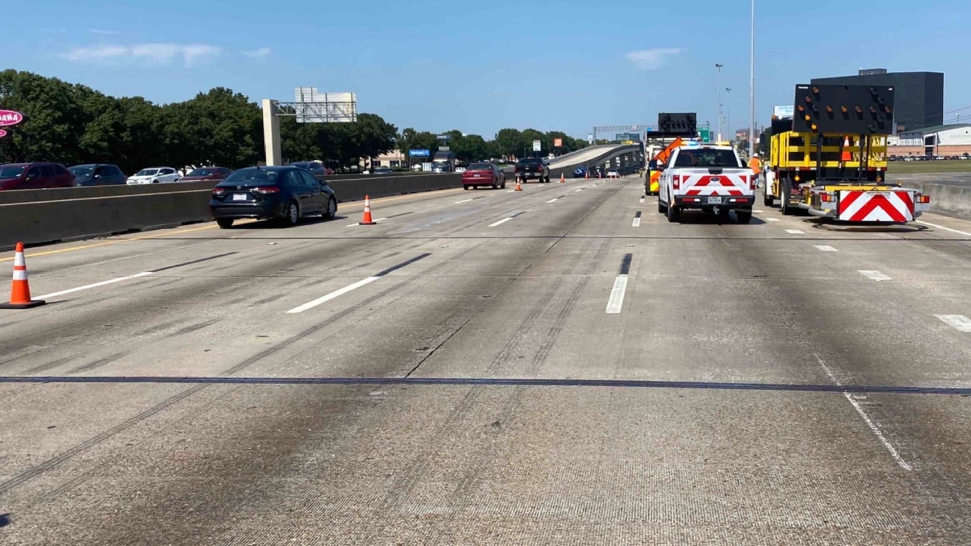 Houston, Texas traffic: North Freeway/I-45 crash and closure | khou.com