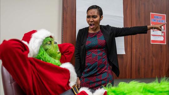 Photos: Grinch arrested near Houston by Spring ISD police | khou.com