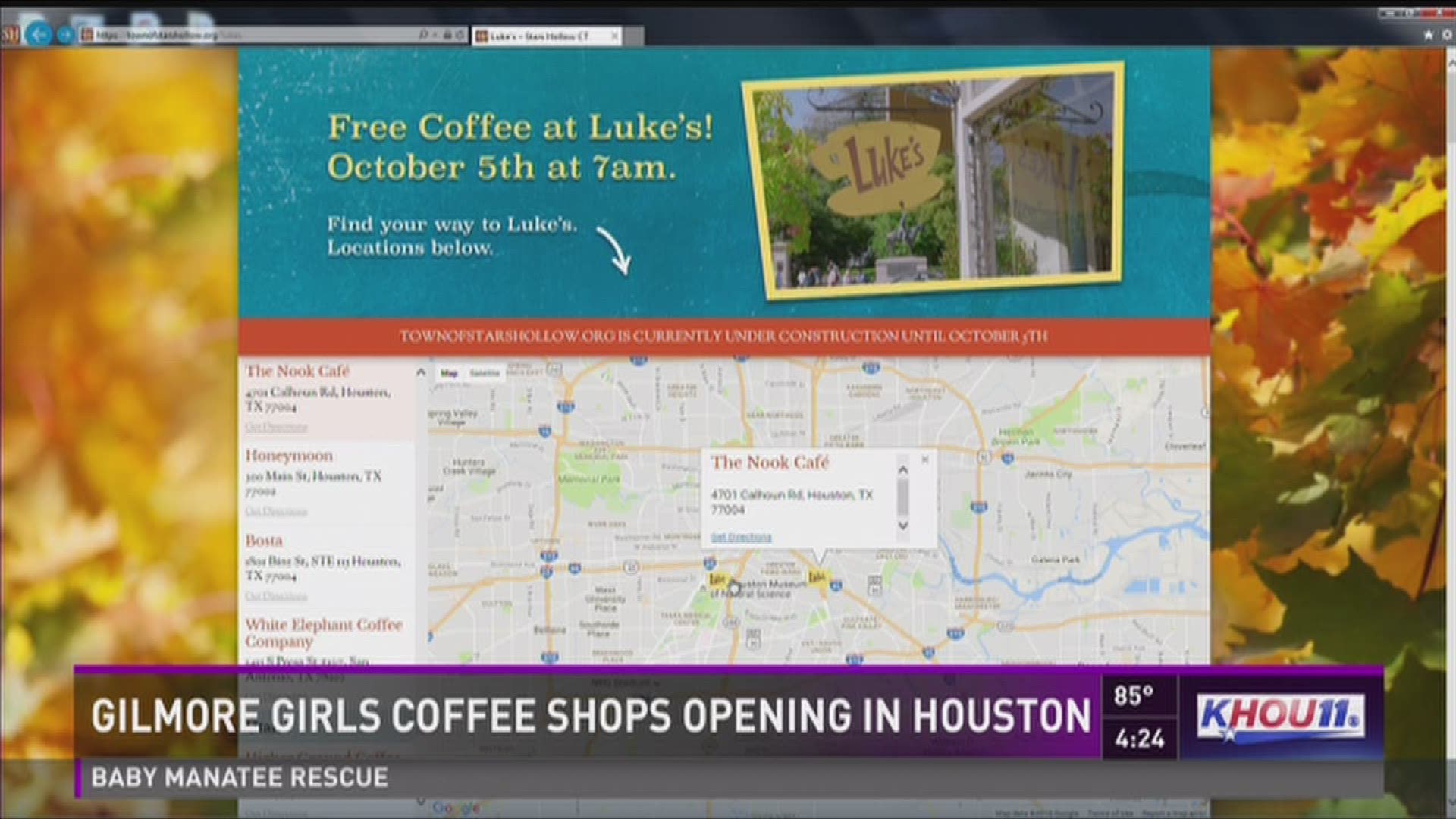 'Gilmore Girls' pop-up coffe shops coming to Houston | khou.com