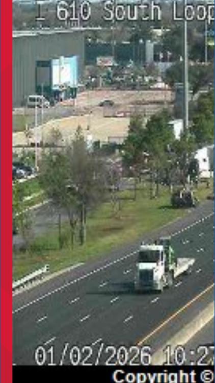 Westbound lanes closed on 610 South Loop at MLK Boulevard after deadly ...