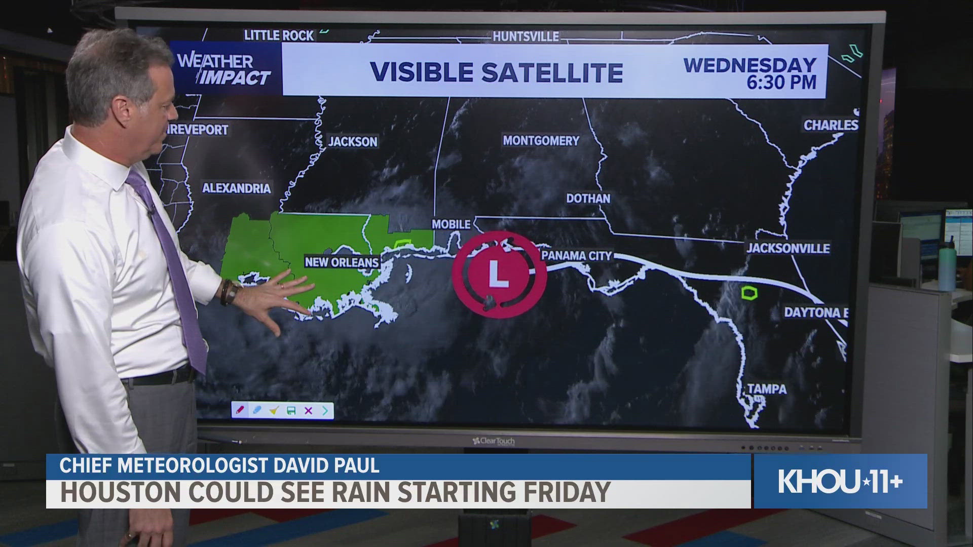 Weather Impact update: Houston could see rain starting Friday as Gulf ...