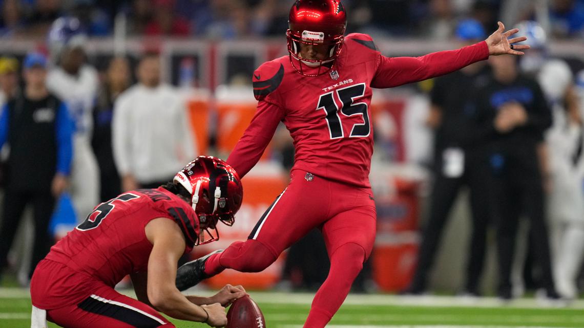 Texans Fairbairn ties NFL record for field goals | khou.com