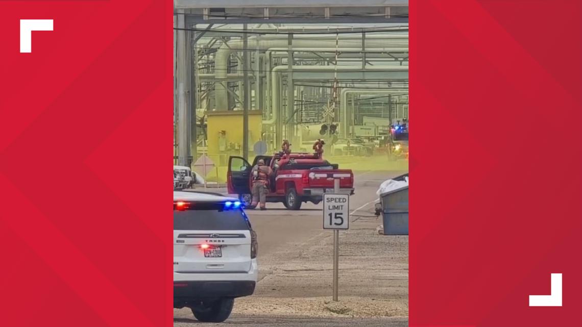 Chlorine gas release at Olin Unit in Plant B in Freeport, Texas | khou.com