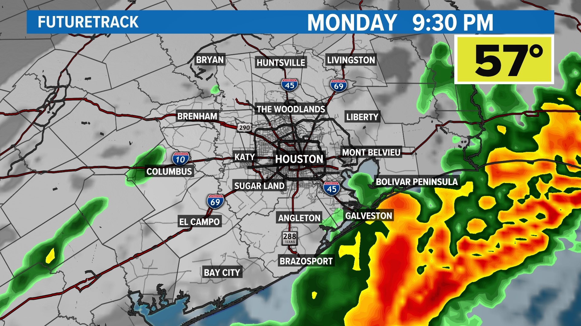 Houston forecast, weather: Severe storms Monday | khou.com