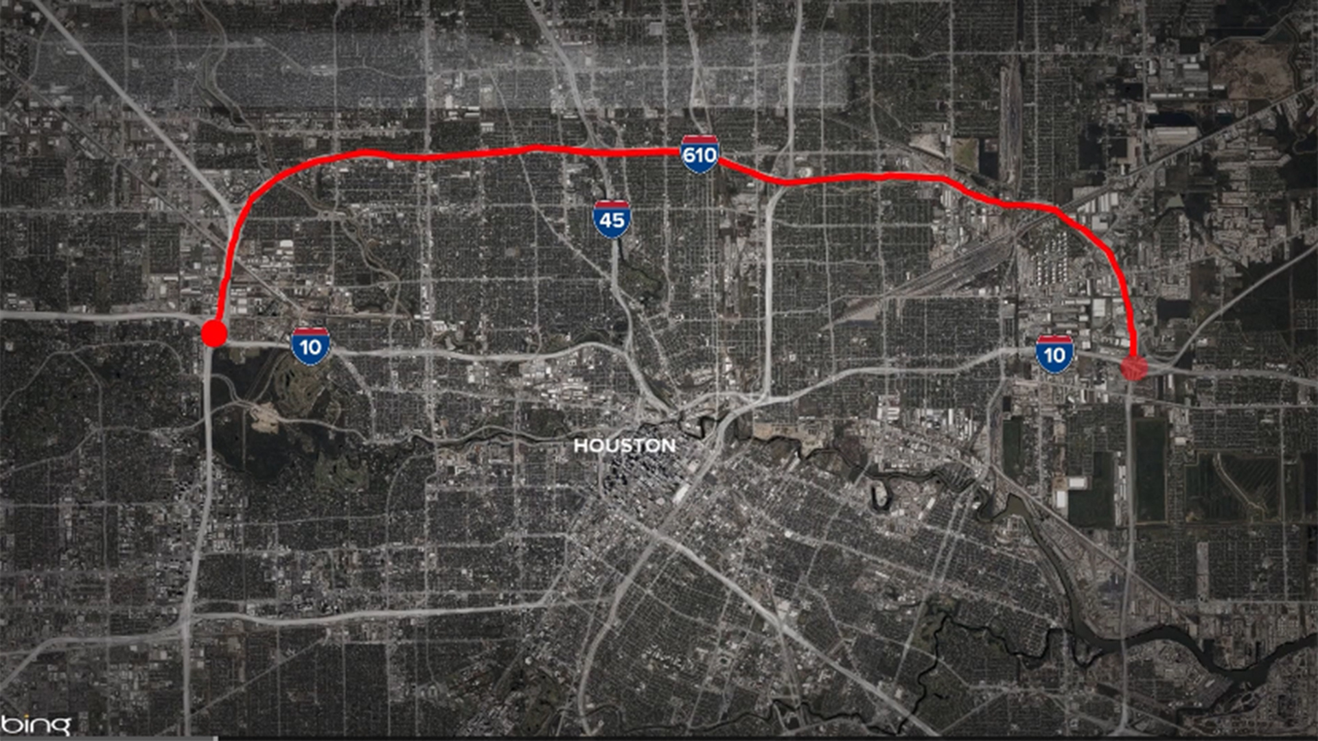 If you drive on one stretch of the 610 Loop Thursday, Houston's mayor ...