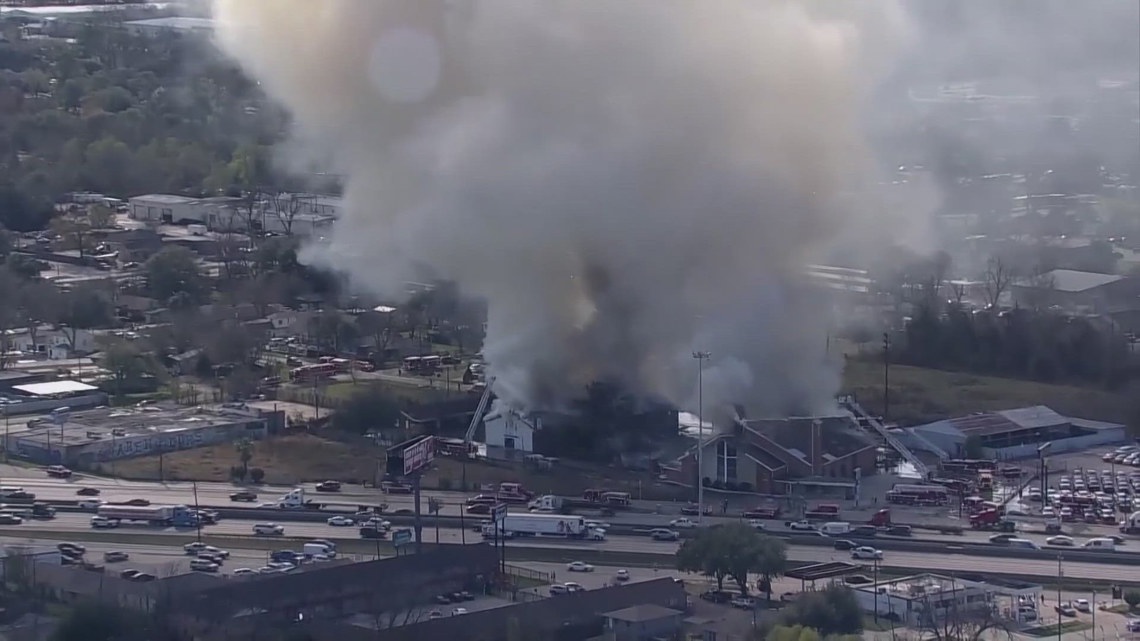 Church fire along I-45 near Tidwell under investigation | khou.com