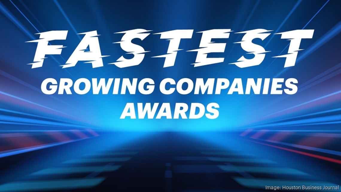 Honorees at HBJ's 2025 Fastest Growing Companies Awards | khou.com