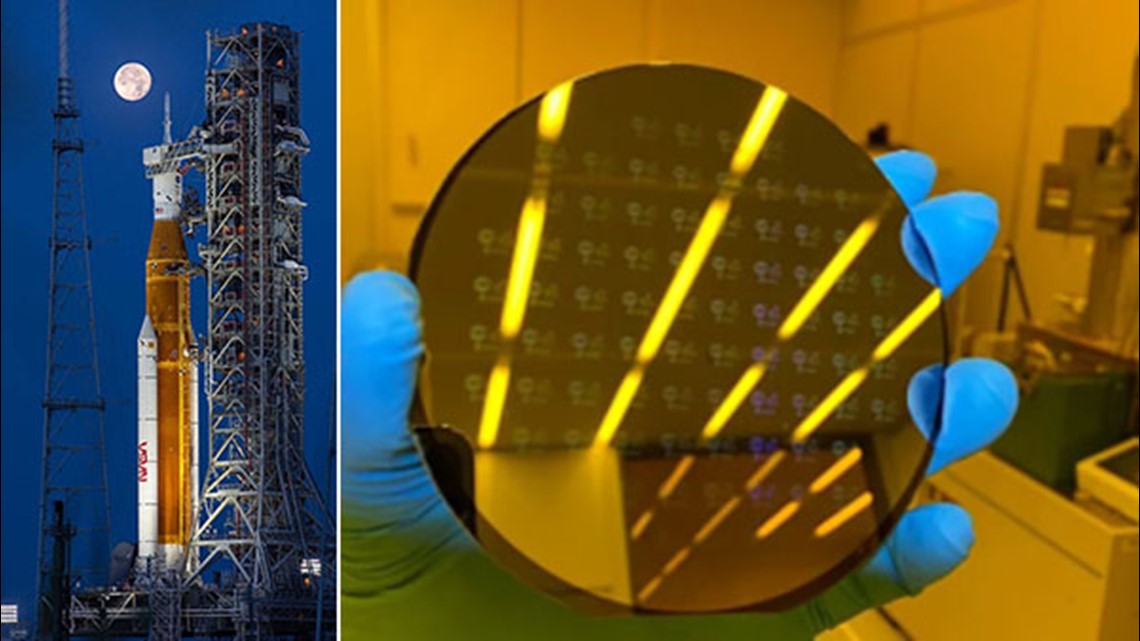 How microchips made at UH will play a role in Artemis 1 mission | khou.com