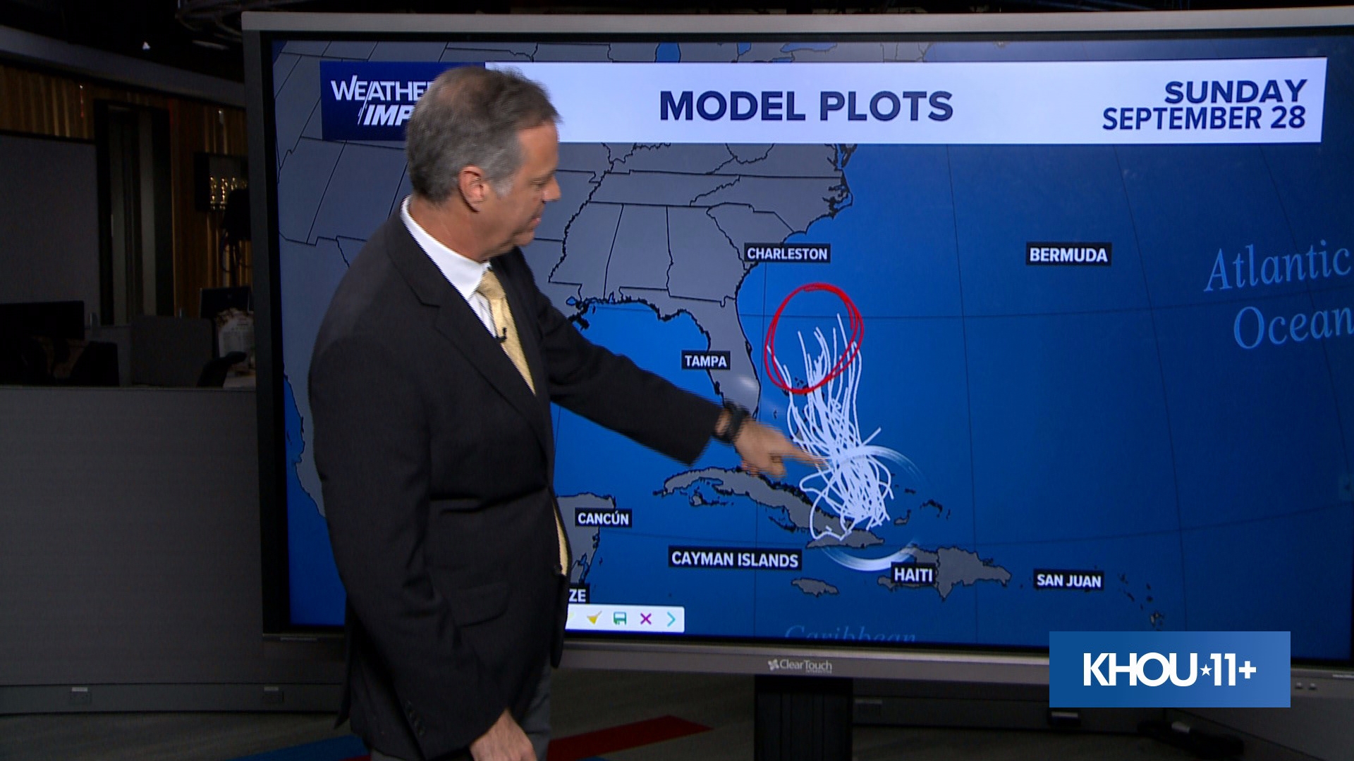 Tropical wave to bring rain to Texas coast this weekend | Spaghetti ...