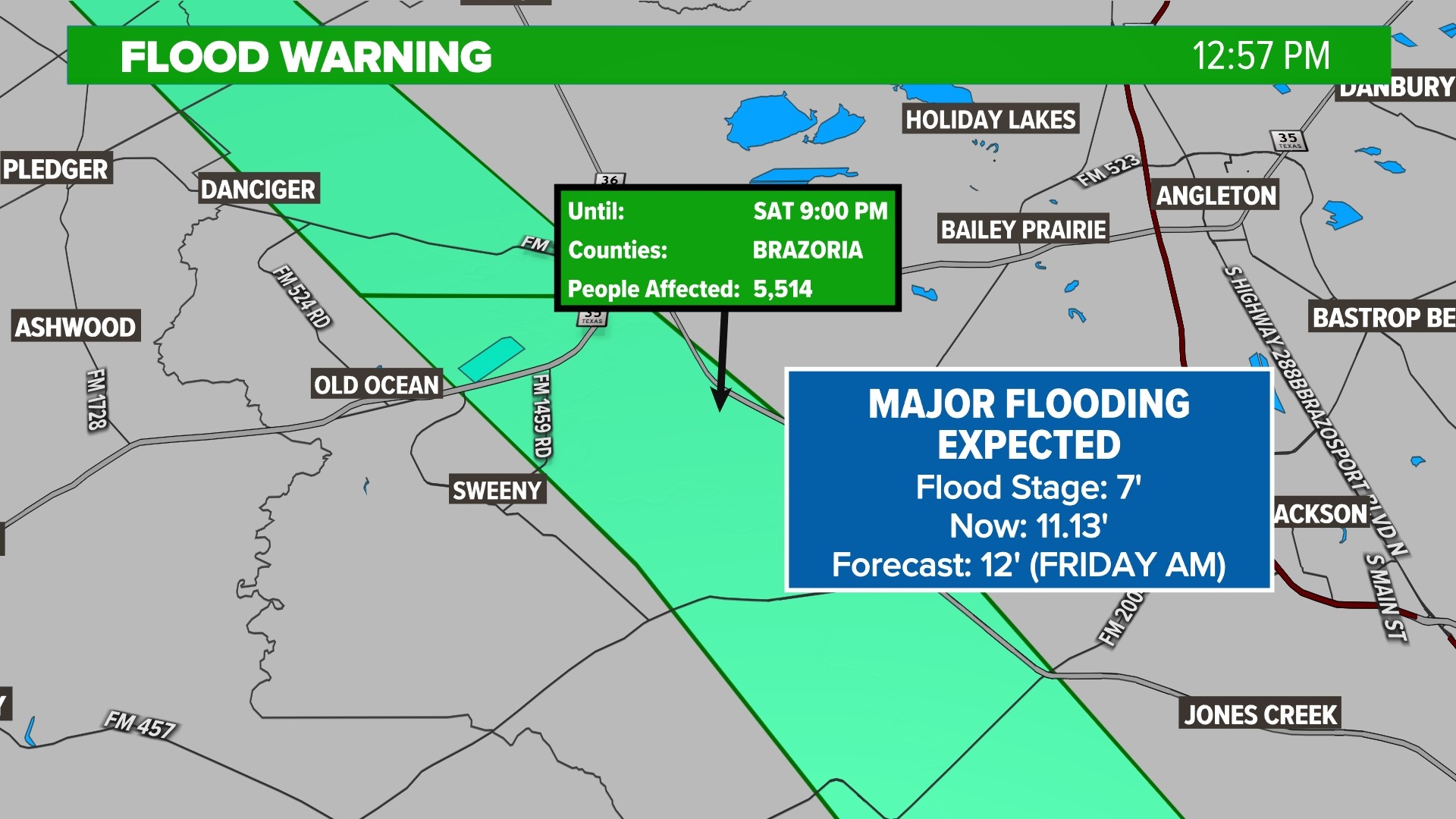 Houston, Texas flood threat: High water possibility remains | khou.com