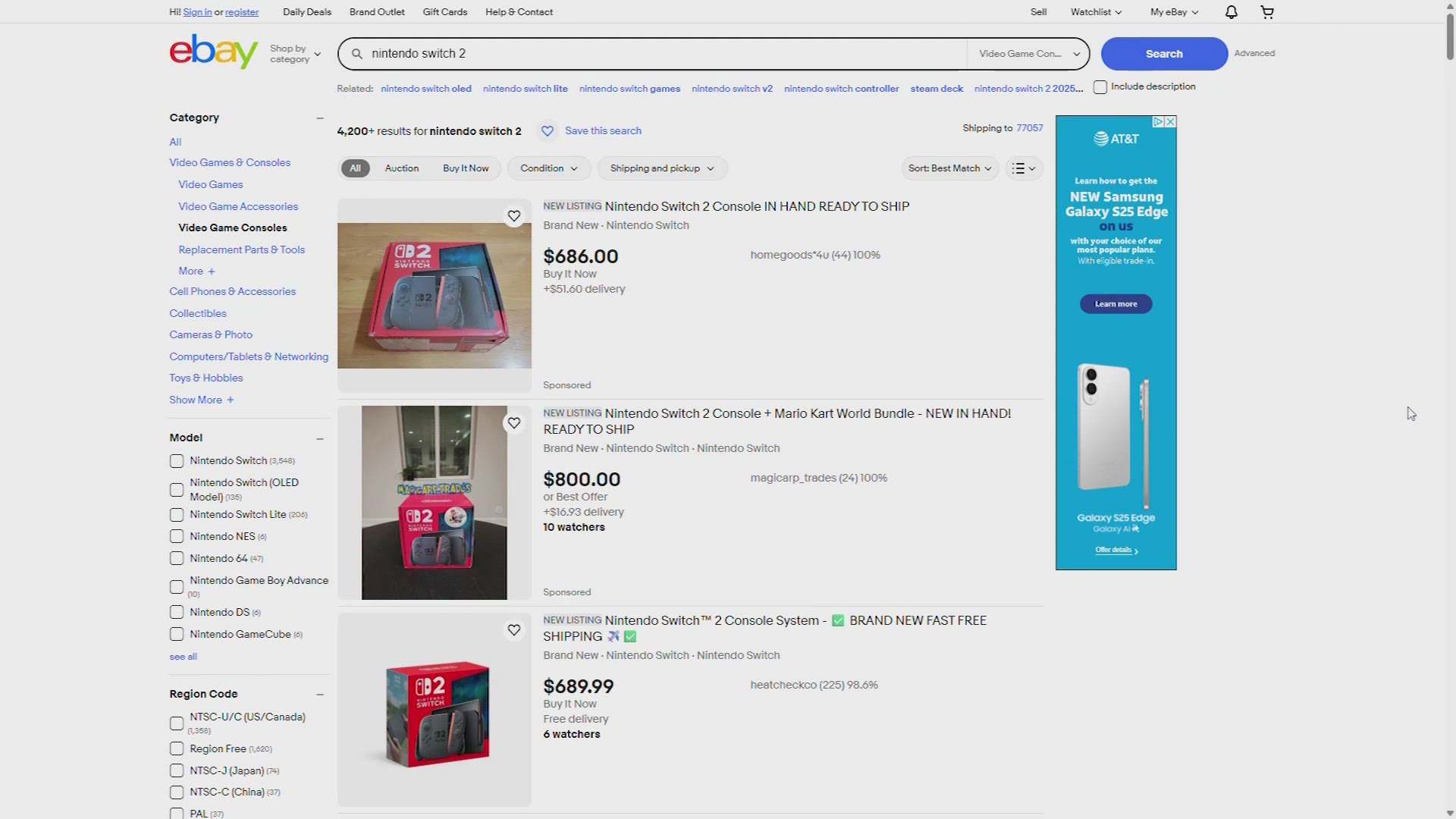 Nintendo Switch 2 hits resale markets: Online sales safety tips | khou.com