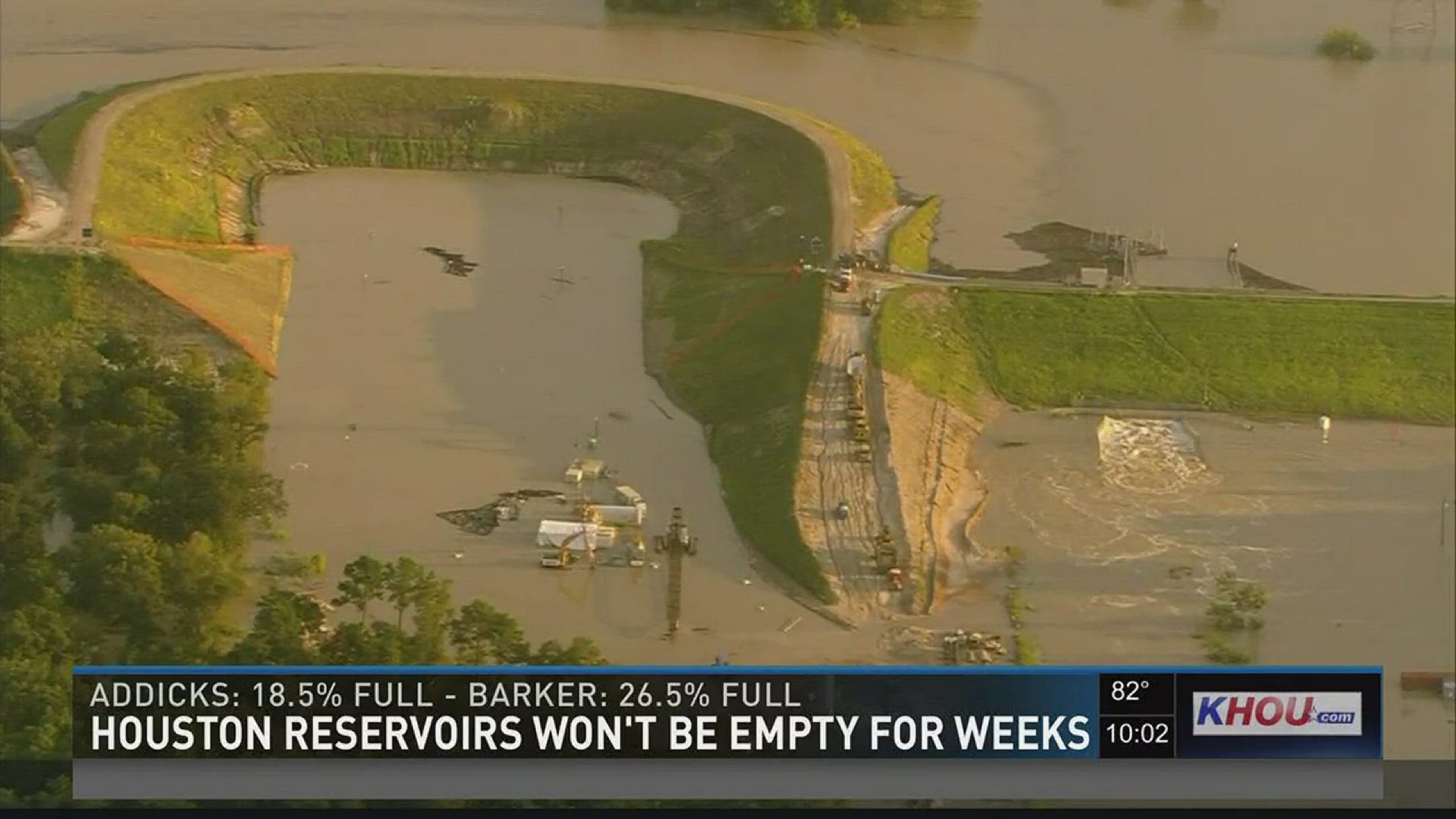 Houston reservoirs won't be empty for weeks | khou.com