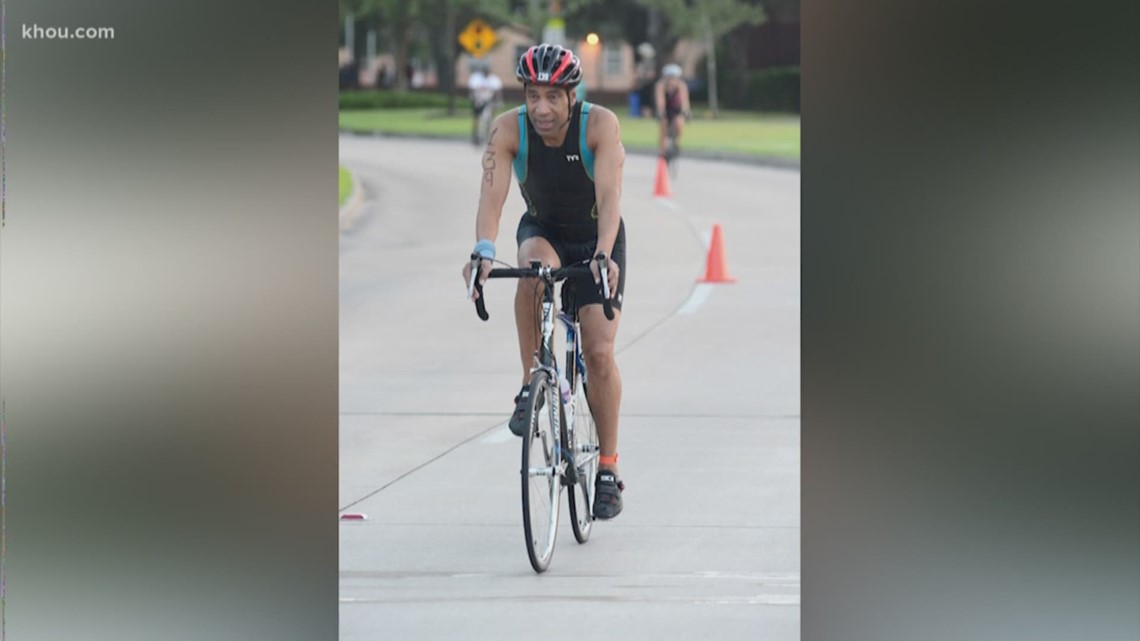 KHOU 11 Anchor Len Cannon competes in his first triathalon | khou.com