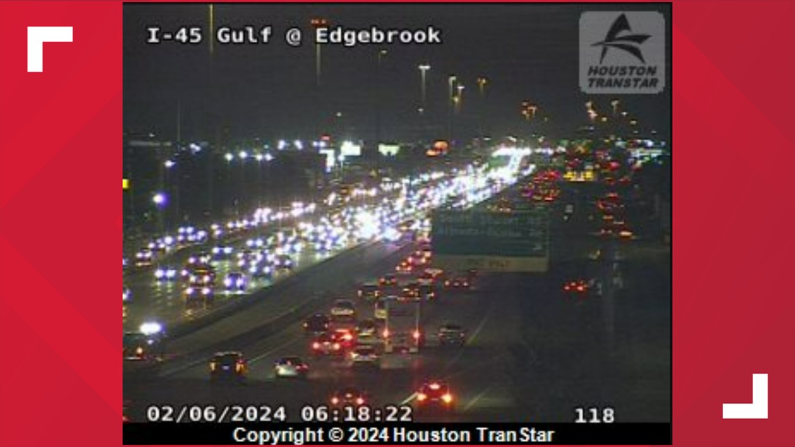 Houston, Texas traffic: Gulf Freeway HOV lane shut down | khou.com