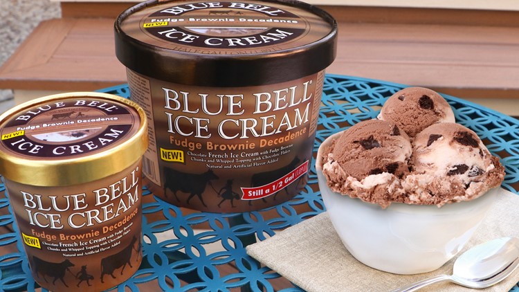 Blue Bell Ice Cream's newest flavor is Fudge Brownie Decadence | khou.com