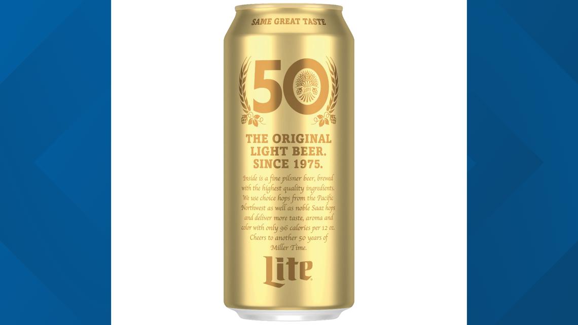 Miller Lite marks 50 years with gold cans | khou.com