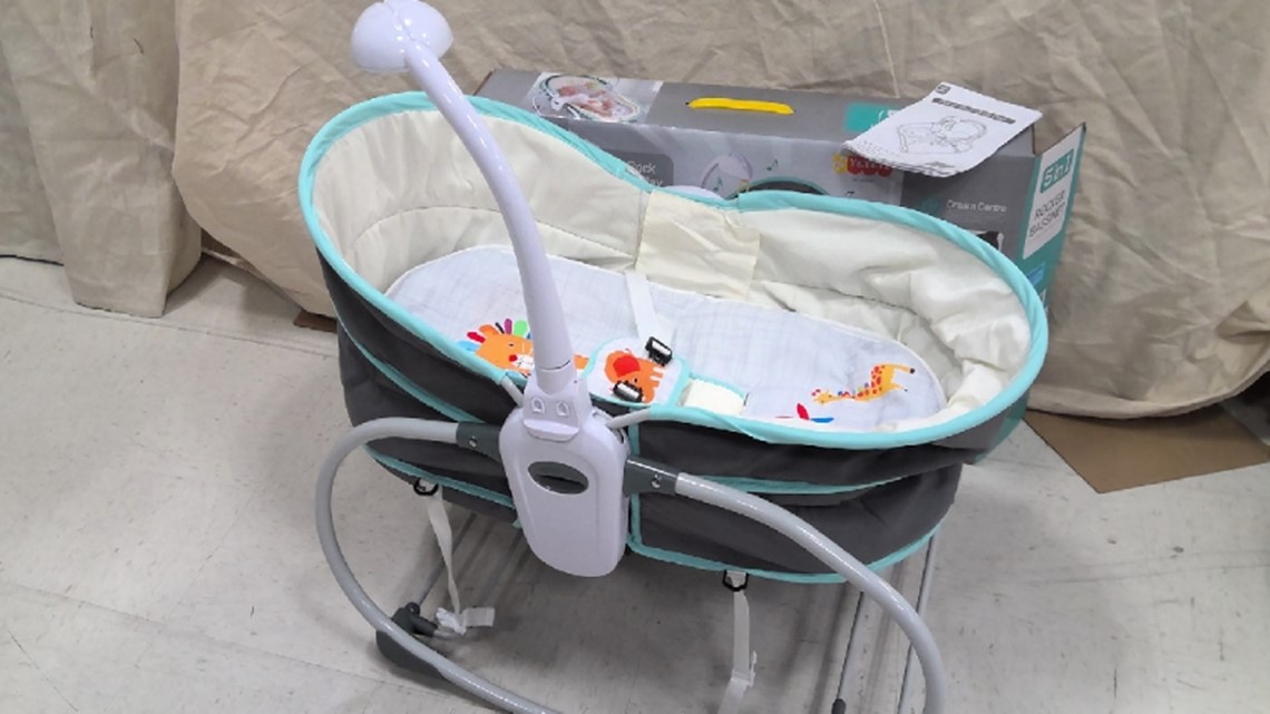 Rocker bassinets recalled due to suffocation, strangulation risk | khou.com