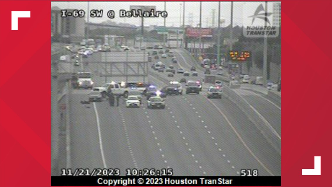 Houston traffic: Southwest Freeway shut down near Fondren | khou.com