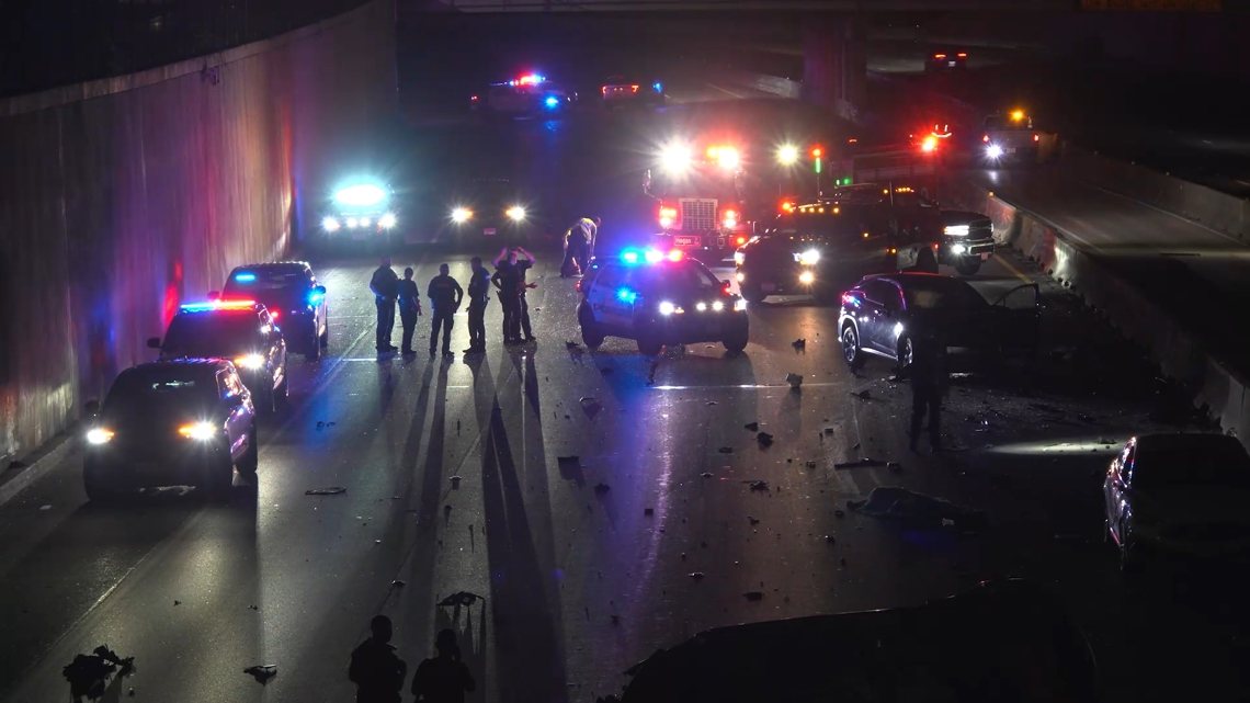 Deadly crash shuts down I-45 North near downtown Houston, drivers urged ...