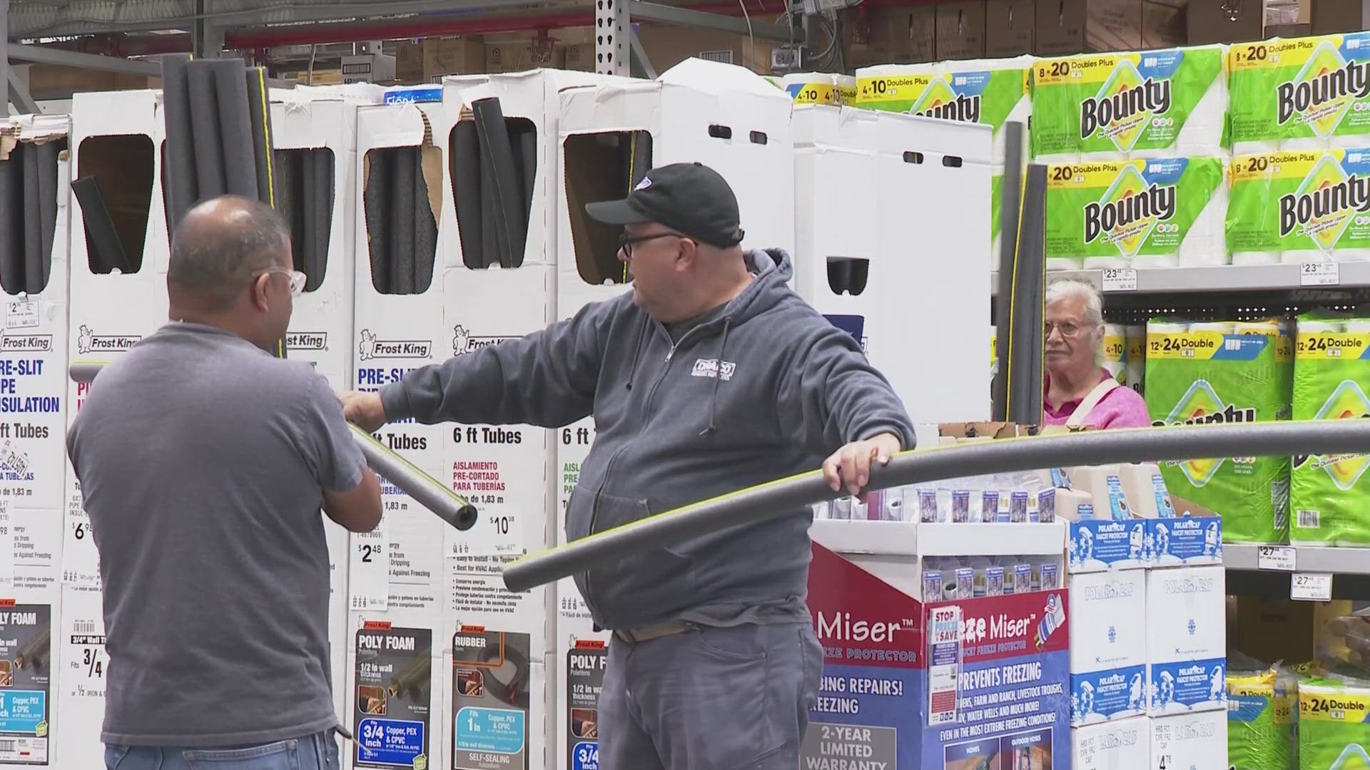 Cold weather preps begin with severe weather threat | khou.com