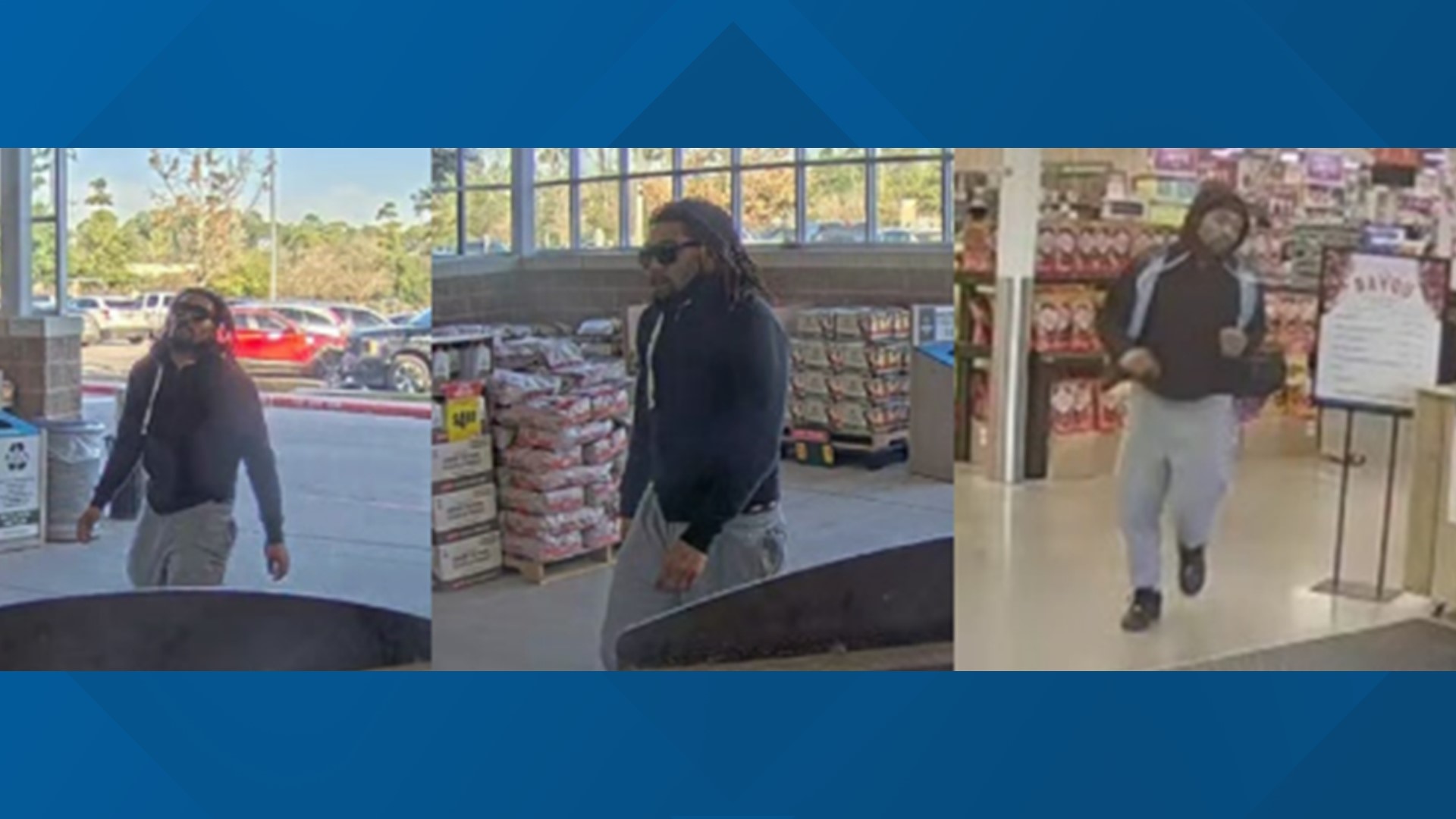 Man exposes himself inside H-E-B in The Woodlands, Texas | khou.com