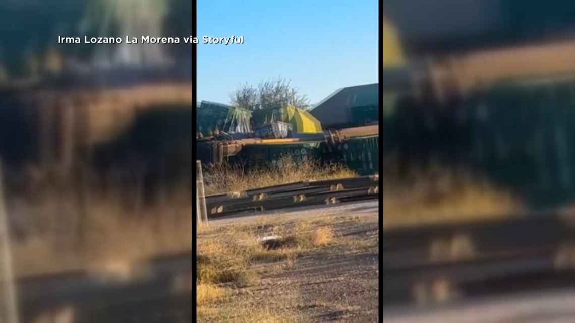 Deadly train derailment hits Chamber of Commerce building in Pecos, Texas | khou.com