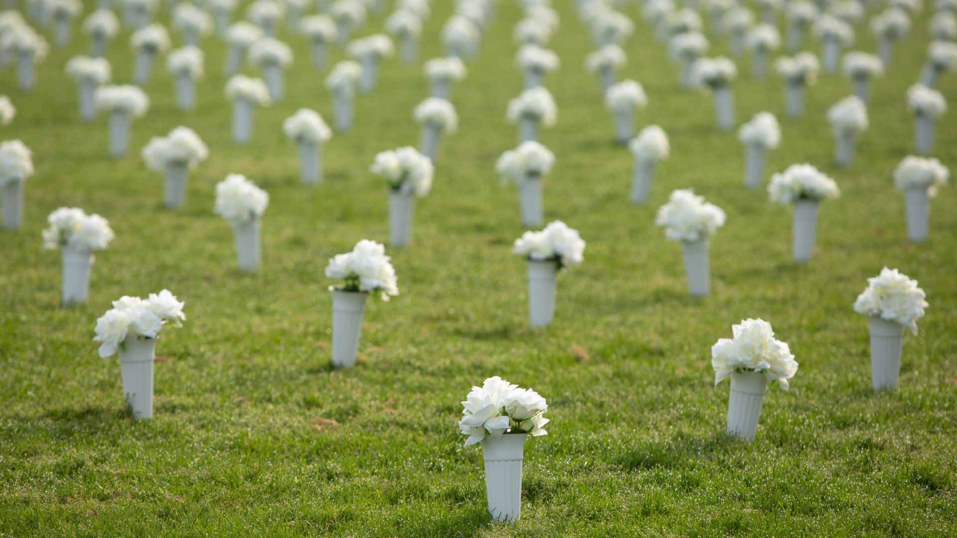 New memorial at Discovery Green to represent gun violence victims ...