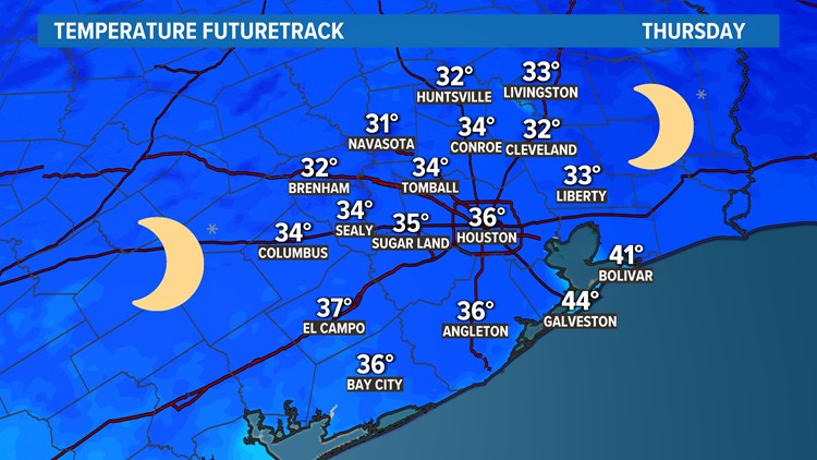 Houston, Texas weather: Frost possible by end of week | khou.com