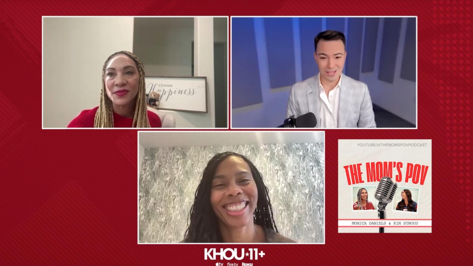 KHOU 11's Zack Tawatari speaks to hosts of 'The Mom's POV' podcast | khou.com