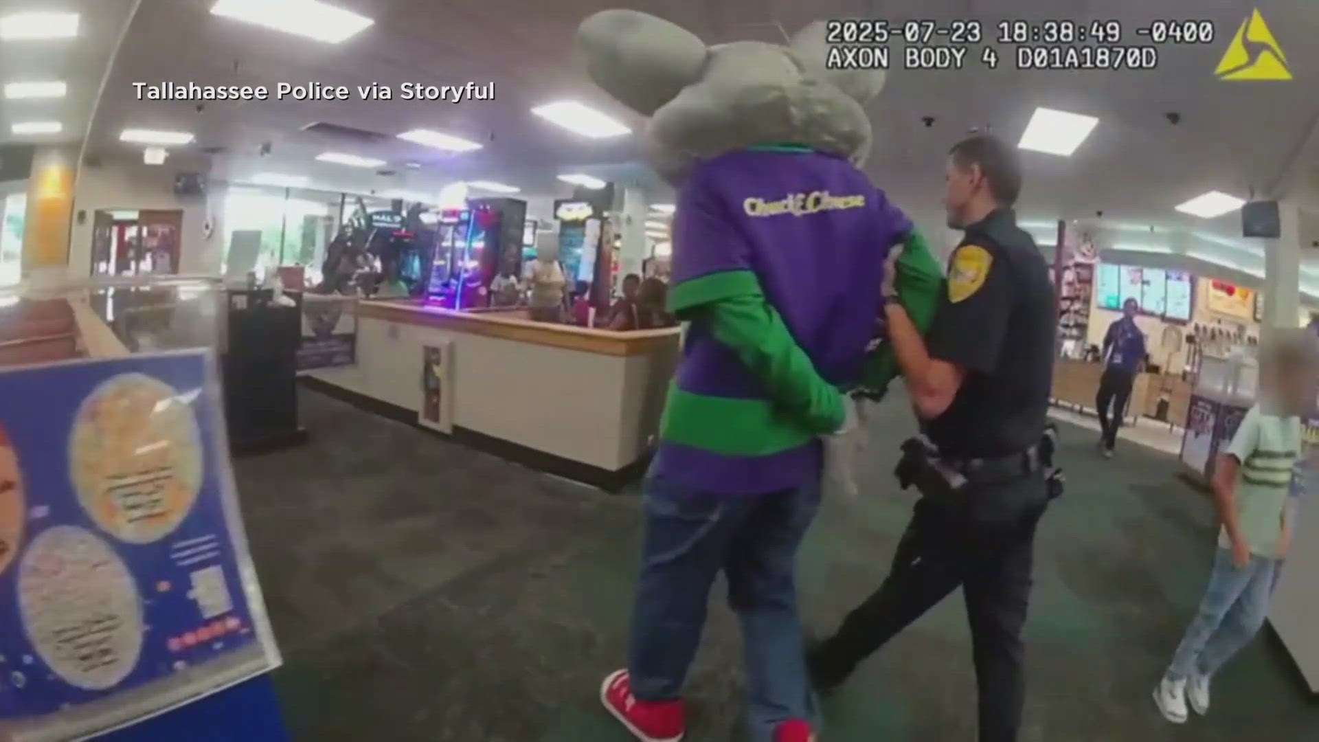 Man in Chuck E. Cheese costume arrested on credit card fraud charges ...