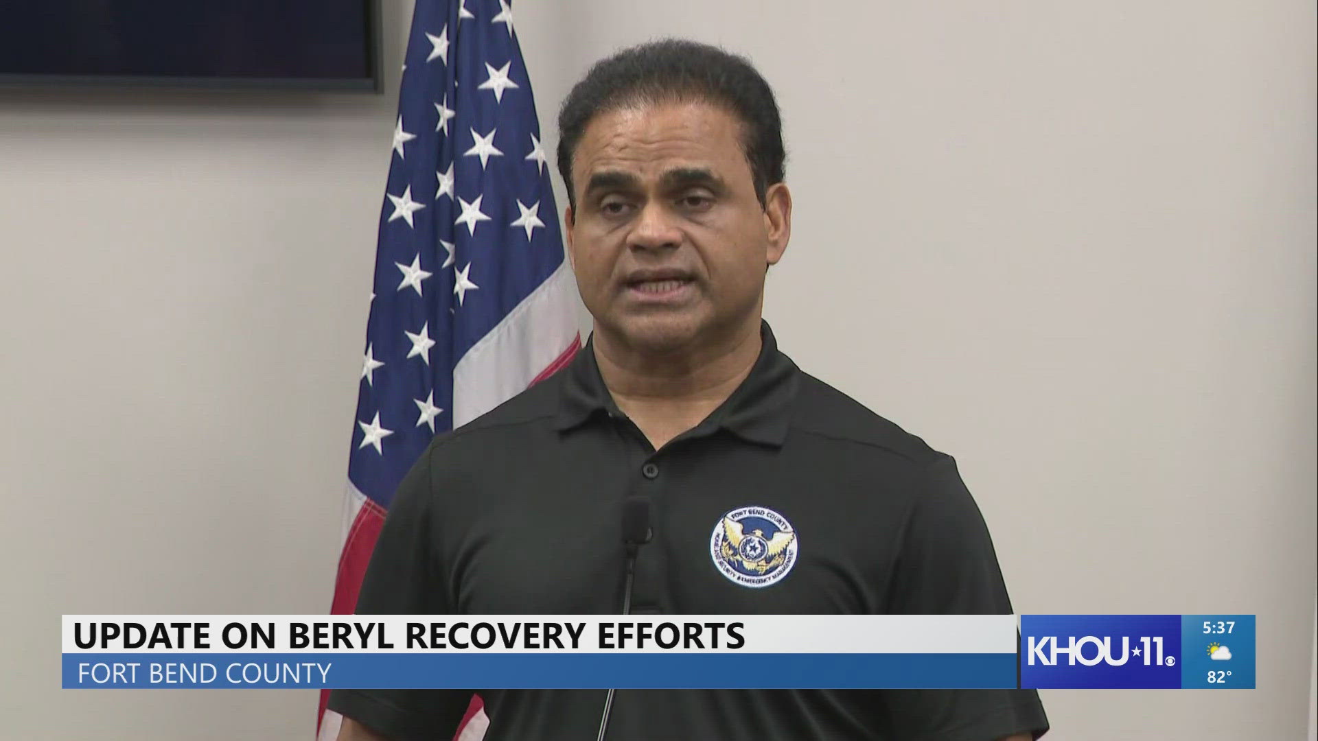 Fort Bend County leaders provide update on Beryl recovery efforts ...