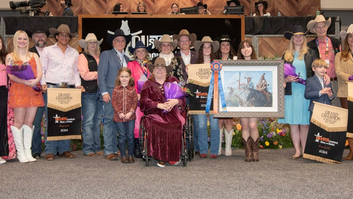 Here are the Houston Rodeo art auction winning bids | khou.com
