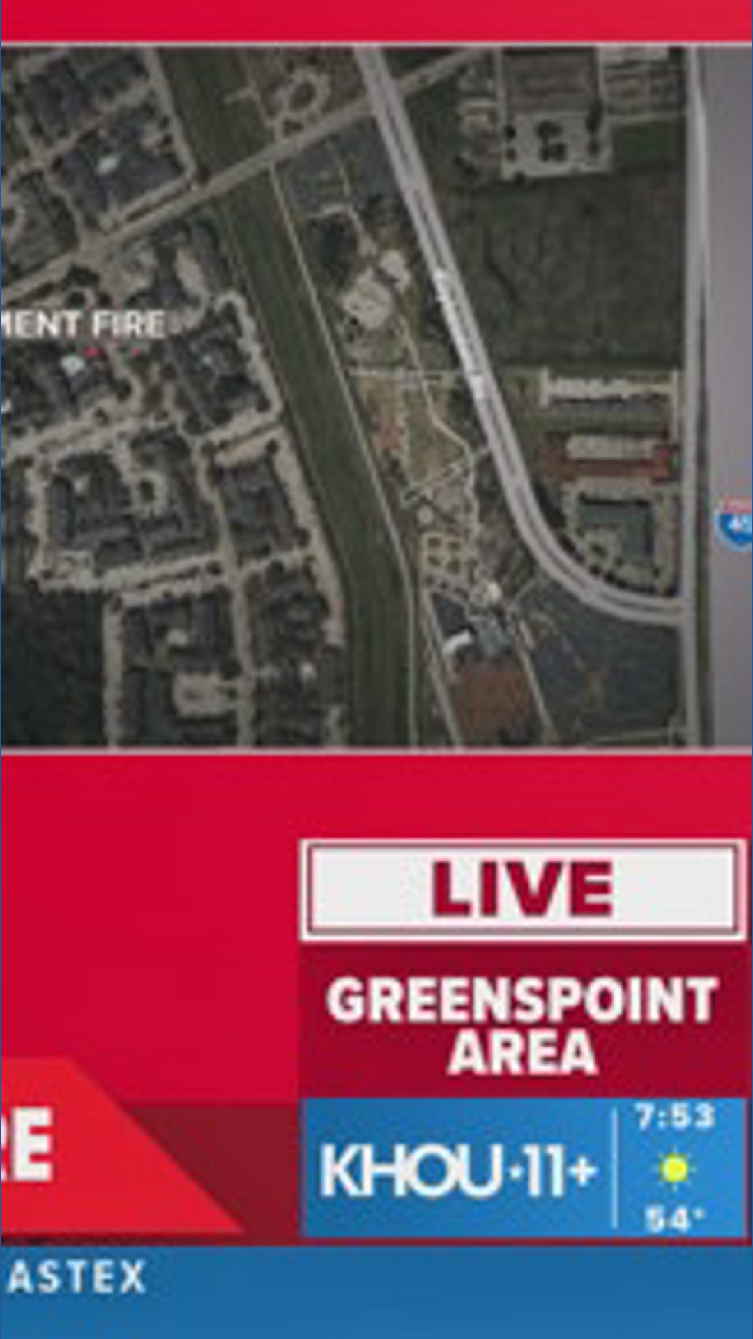 Firefighters working to put out apartment fire in Greenspoint area, HFD ...