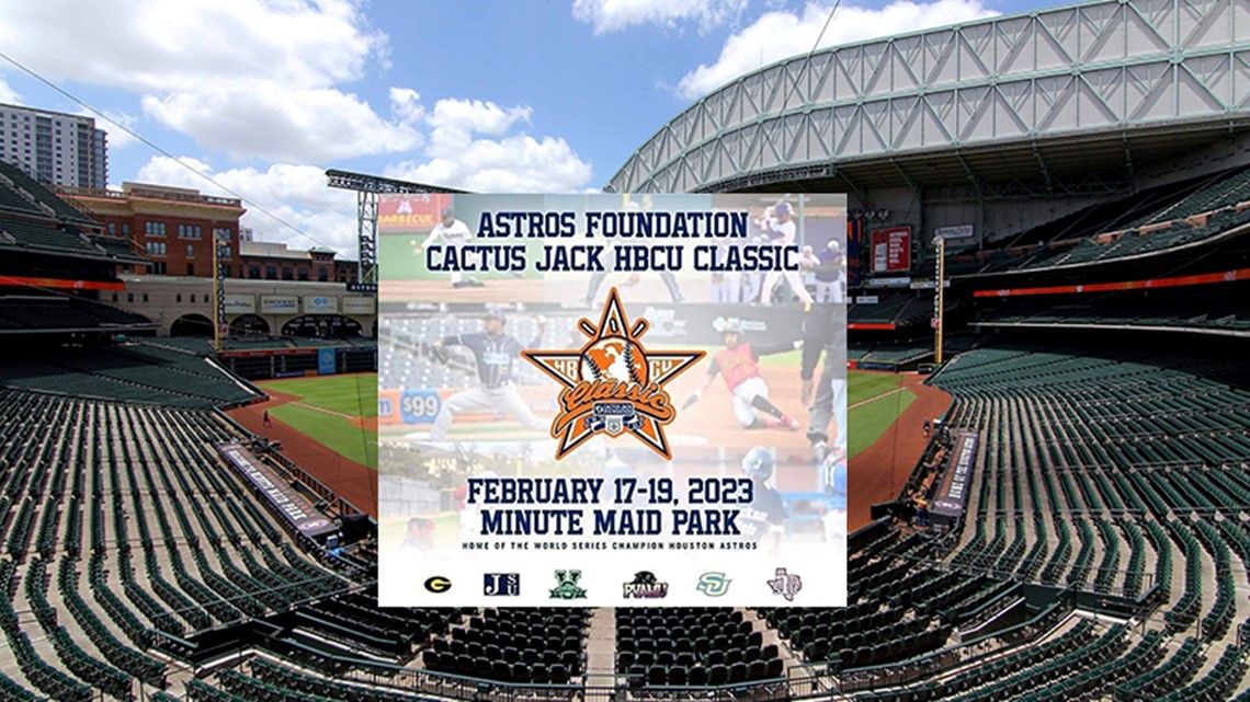 Astros Foundation hosting Cactus Jack HBCU Classic this weekend | khou.com