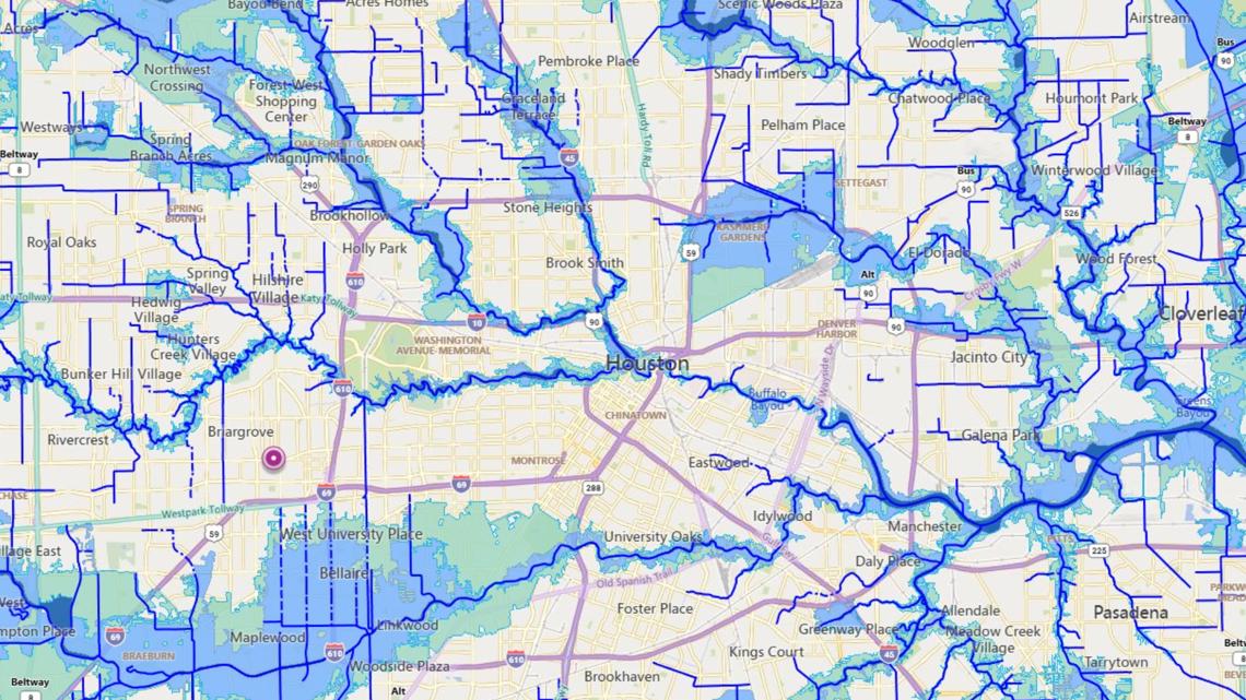 Is Houston a flood zone? Tools to check your flood risk before buying ...