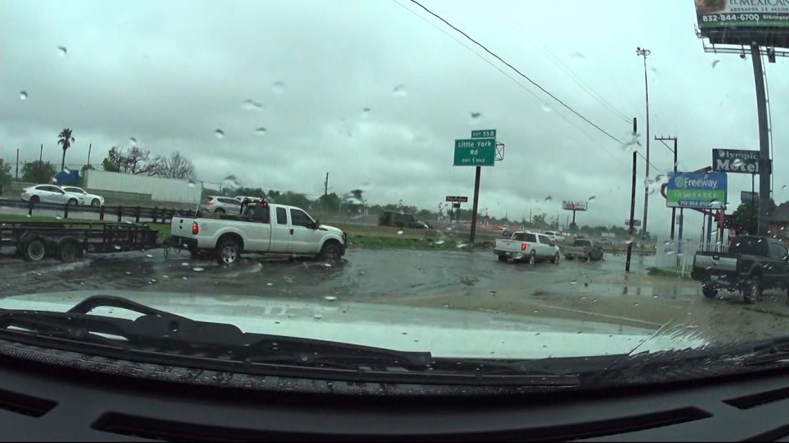 LIST: High water locations across Houston as storms move through | khou.com