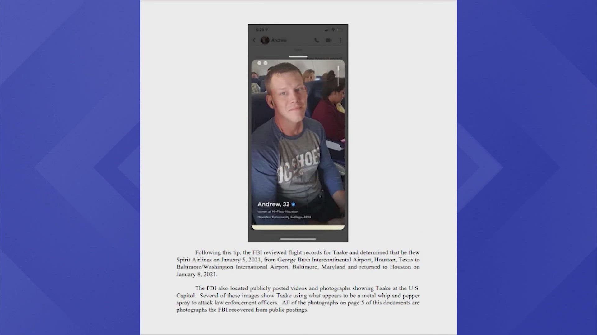 Houston man sentenced for involvement in Jan. 6 capitol riot | khou.com