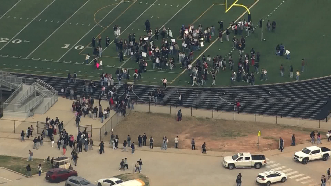 'ICE Out' protest: Conroe High School walkout among nationwide ...