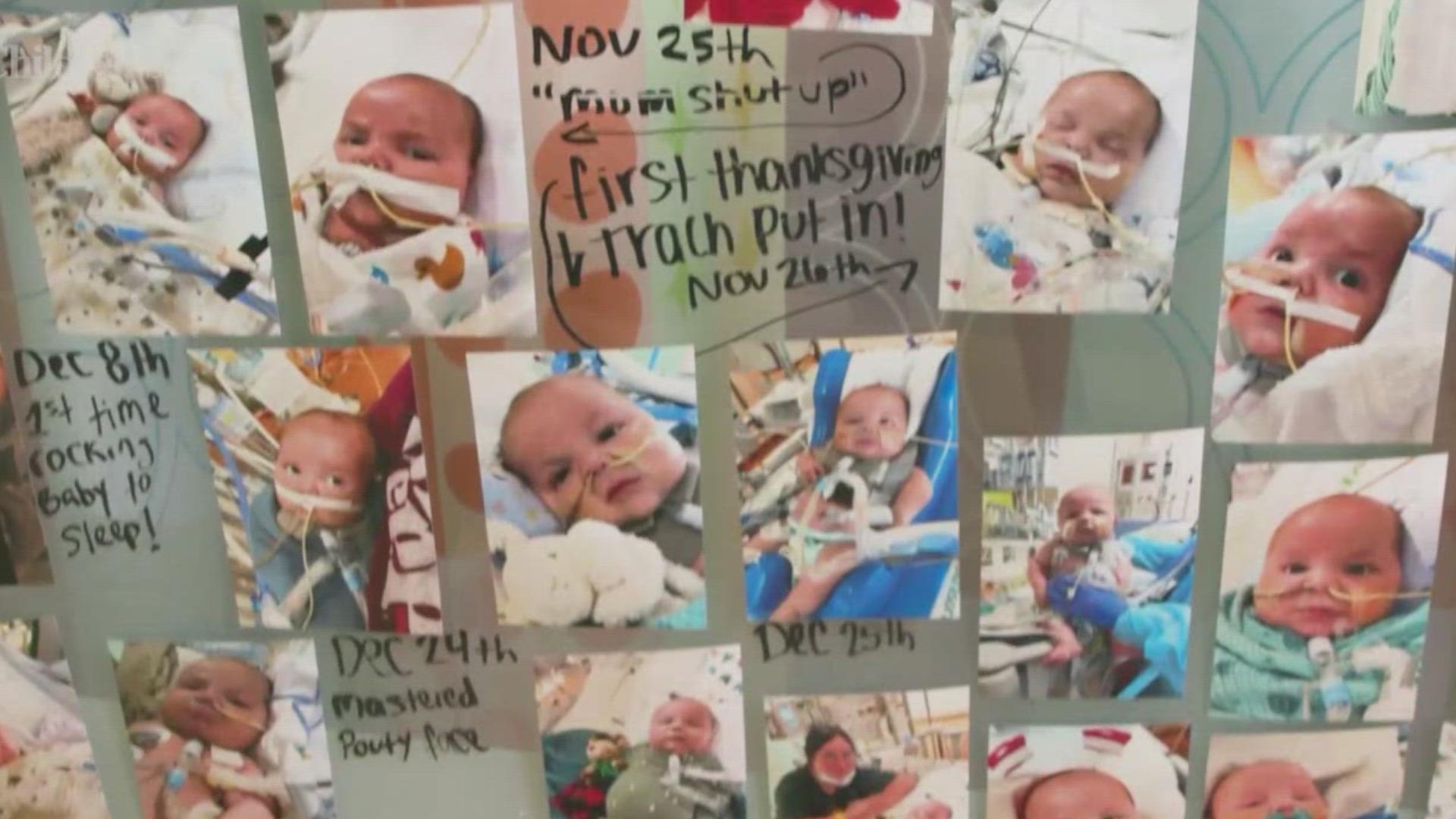 8-month old baby has spent whole life in hospital awaiting liver ...