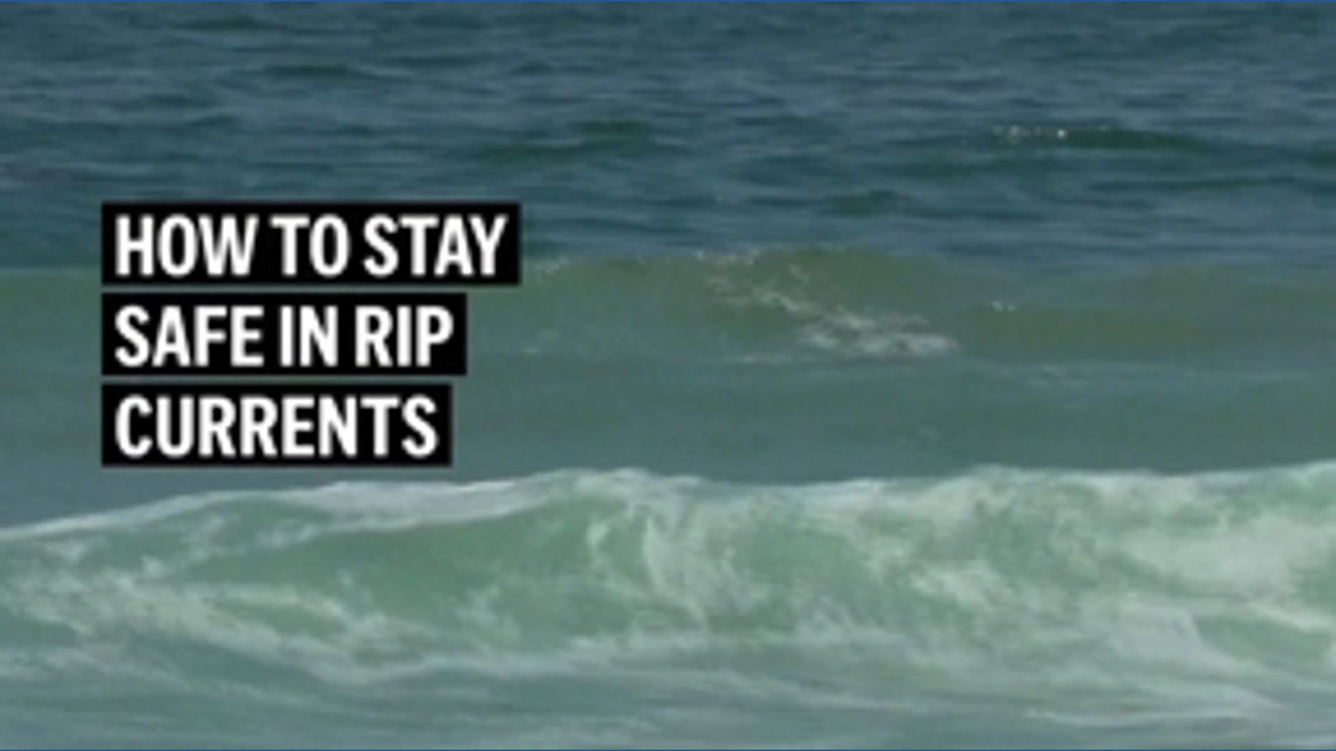 New advice could help swimmers escape deadly rip currents | khou.com