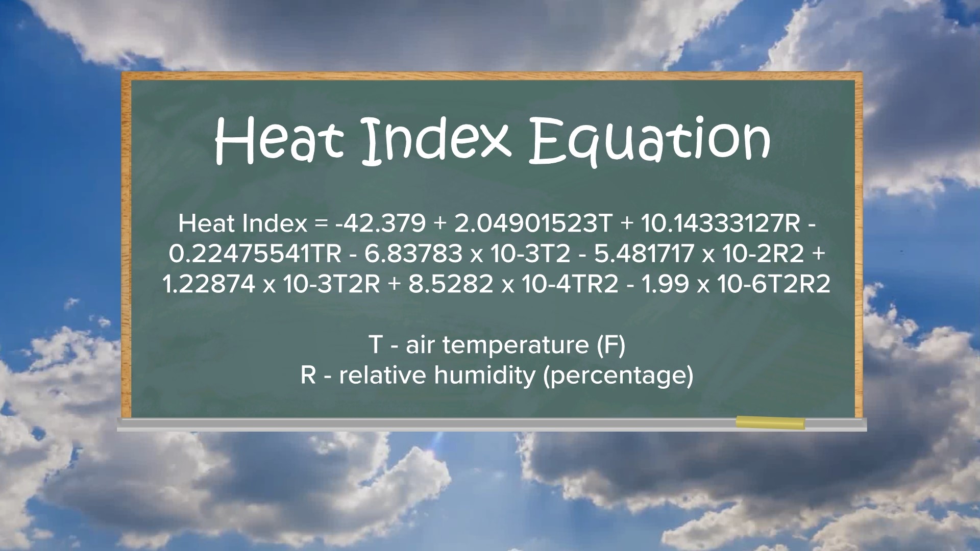 Feels-like temperature meaning and how it's calculated | khou.com