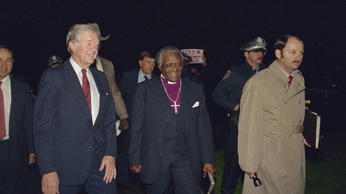 Former President Jimmy Carter in his various visits to Houston | khou.com