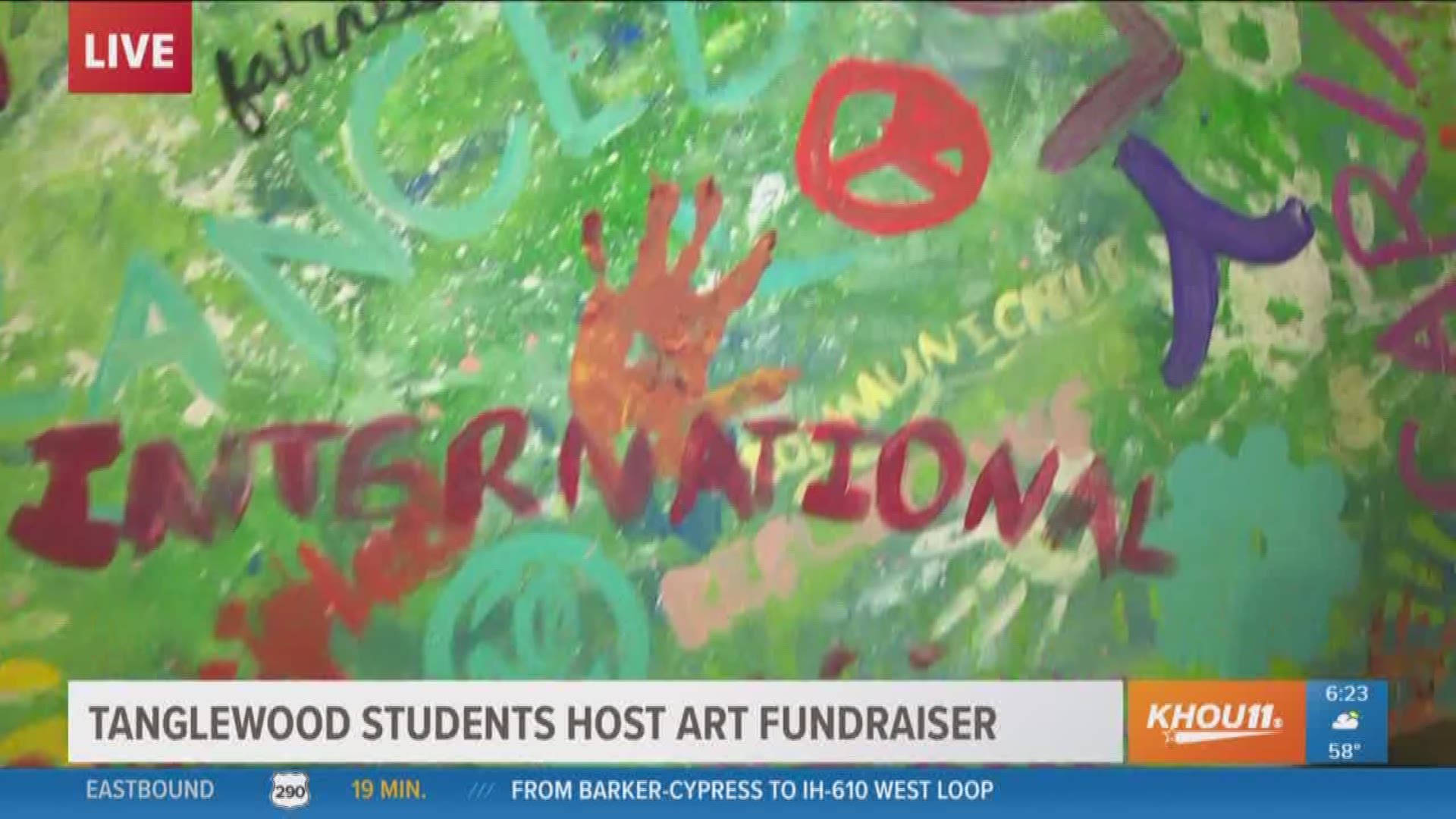 Tanglewood Middle School ready to Art Crawl | khou.com