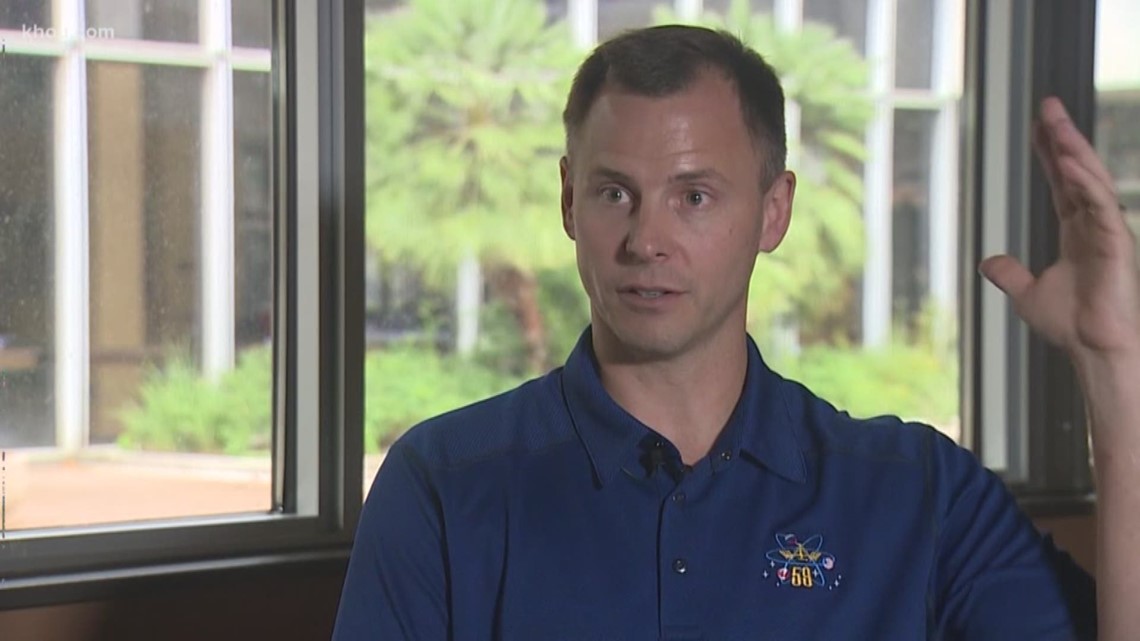 Astronaut Nick Hague ready to fly again after close call | khou.com