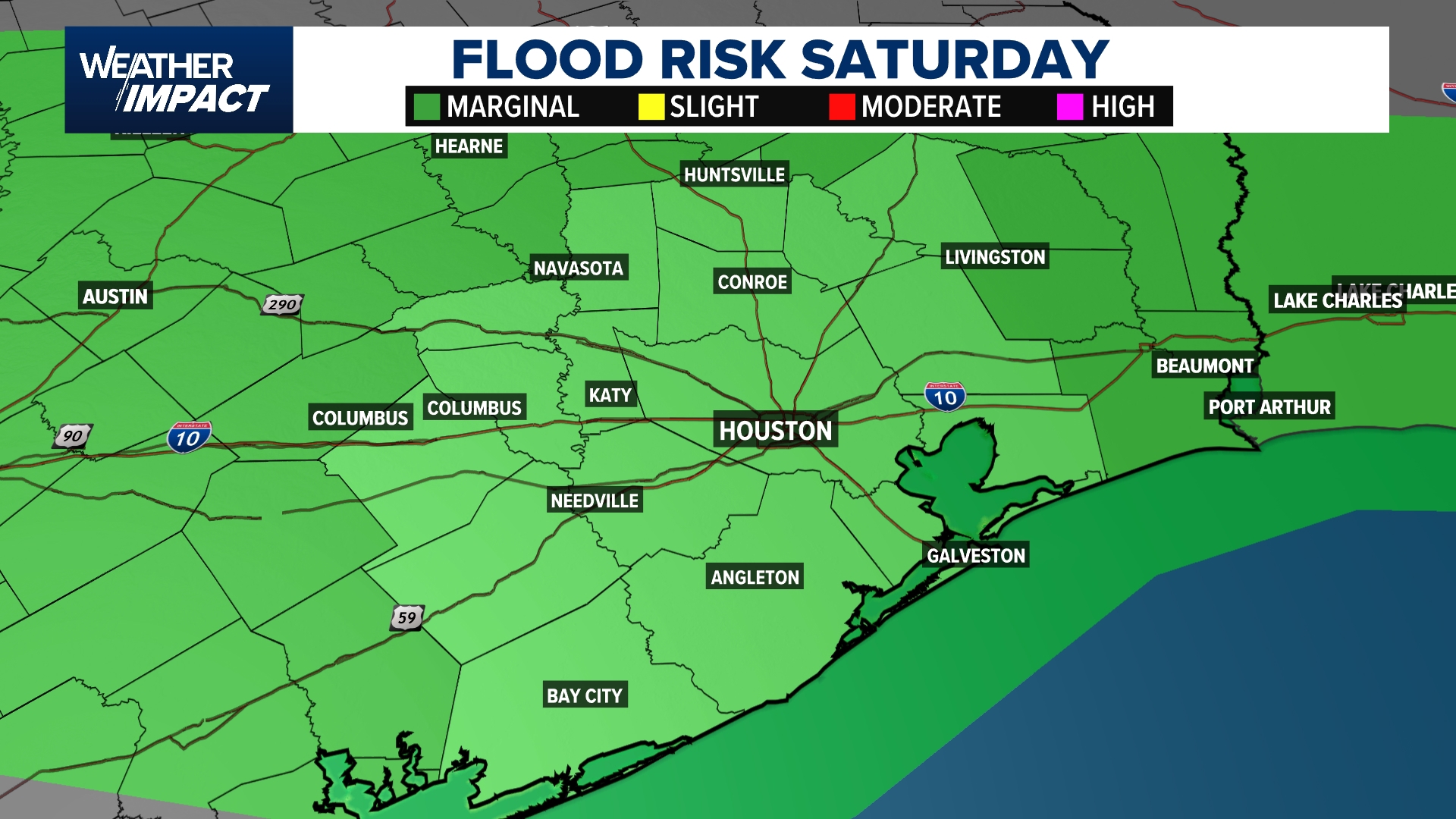 Tropical wave to bring rain to Texas coast this weekend | Spaghetti models | khou.com