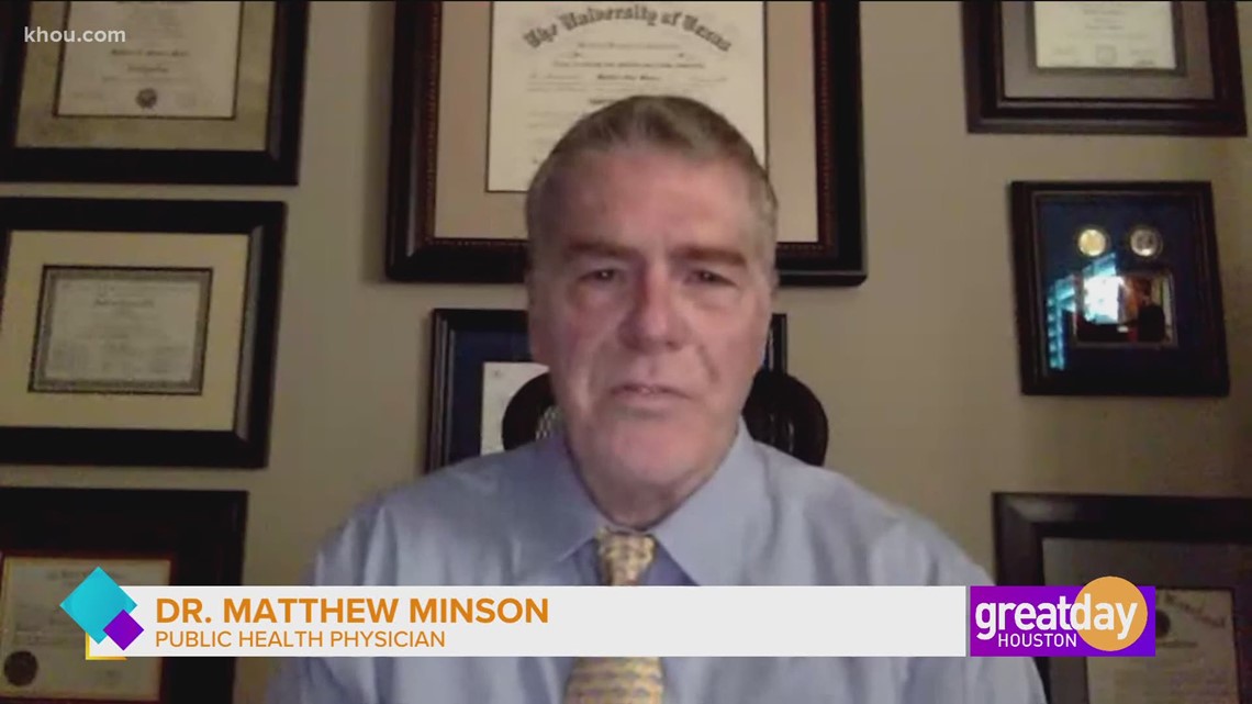 The latest on Covid 19 with Dr. Matthew Minson. | khou.com