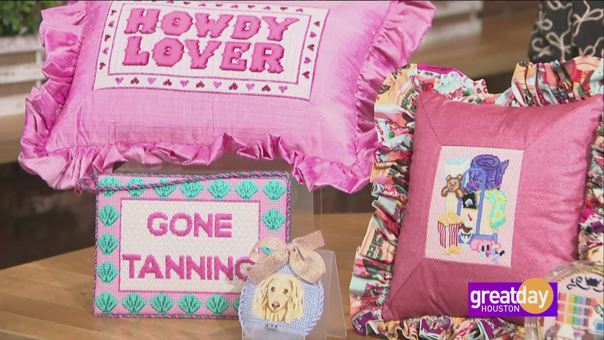 A Stitch In Time: Penny Linn Pop-Up At The Courtly Canvas | khou.com